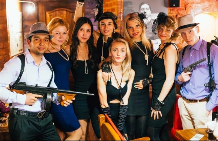 Quiz oyunlarının organizasyonu Bunker Mafia 24, Moskova, foto