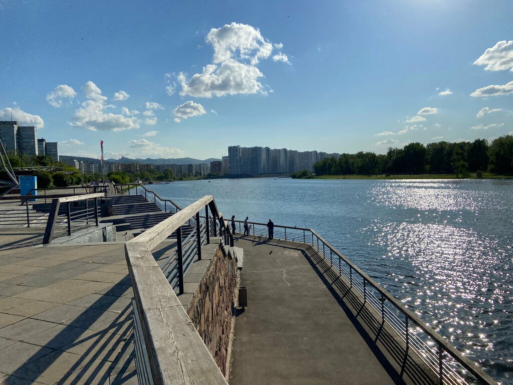 Seyir terası Observation deck, Krasnoyarsk, foto