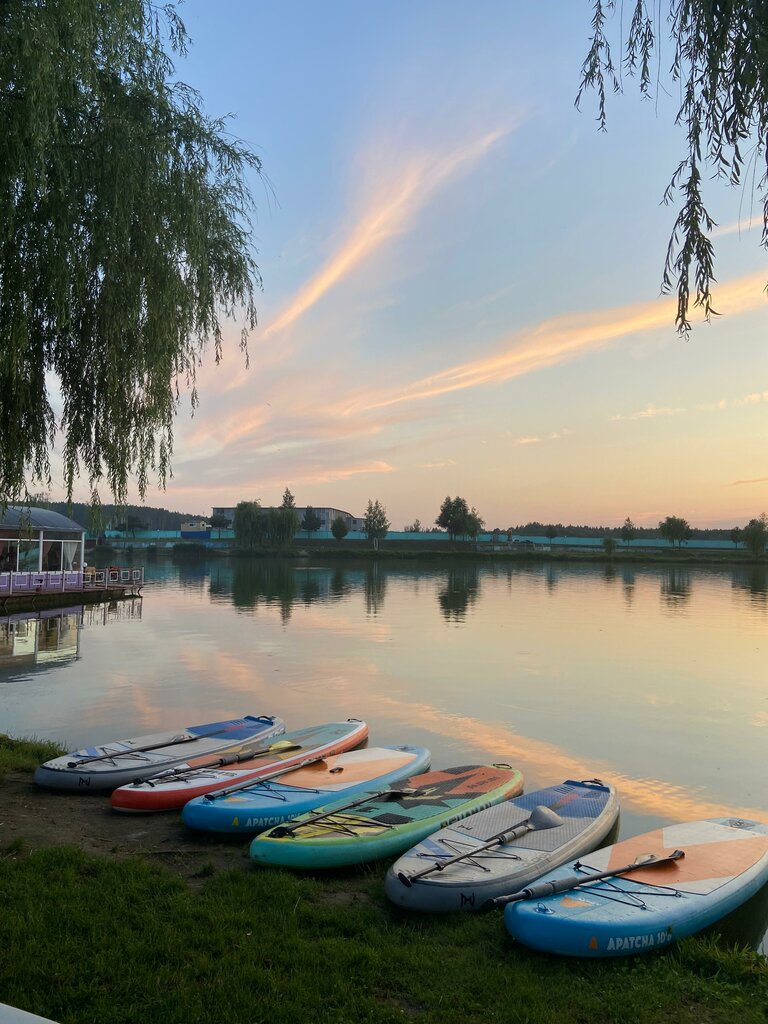 Kürek sörfü Sup Sun Tour, Briansk, foto