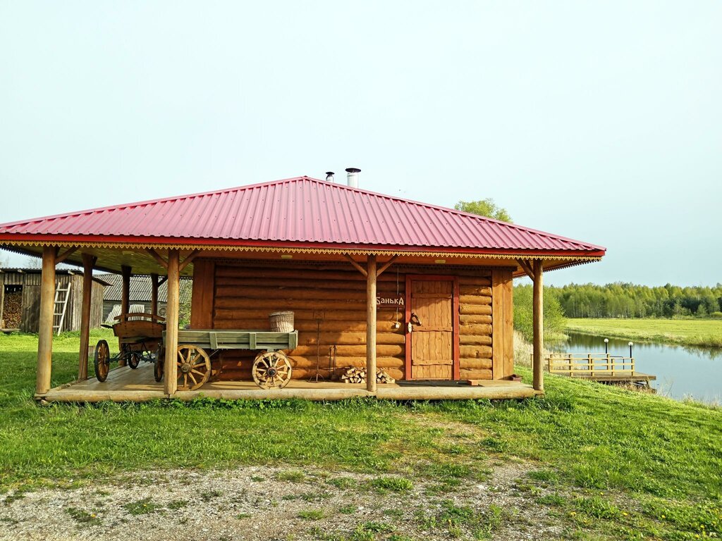 Konuk evi Gostevoj dom v derevne Chernokunovo, Pskovskaya oblastı, foto