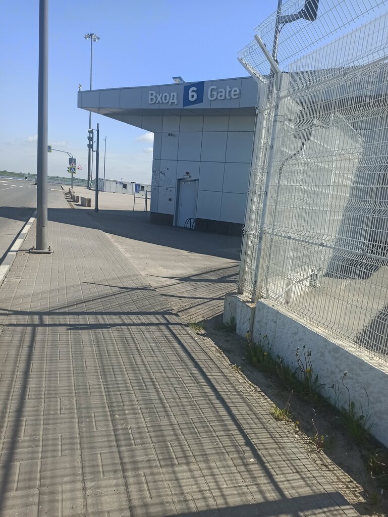 Geçiş noktaları, güvenlik kontrol alanı Gate 6, Nijni Novgorod, foto
