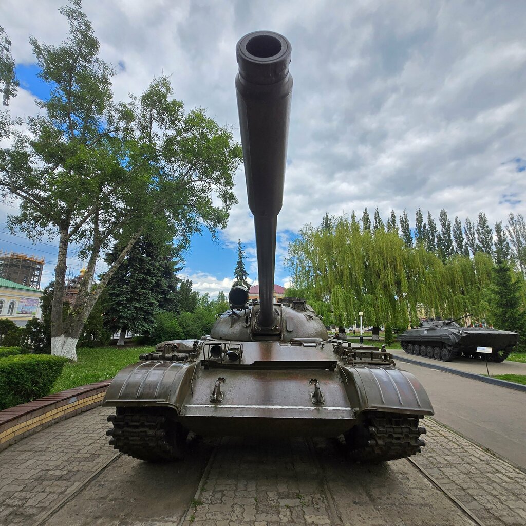 Teknoloji anıtı Танк Т-55, Miçurinsk, foto