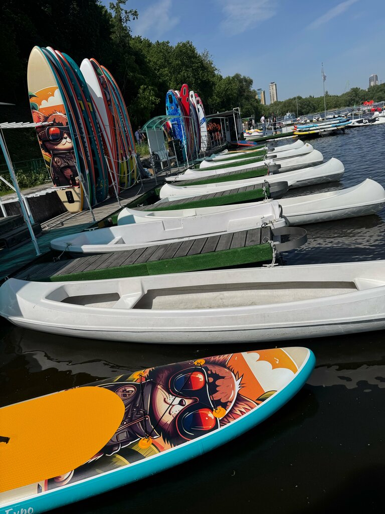 Kürek sörfü G-sup, Moskova, foto