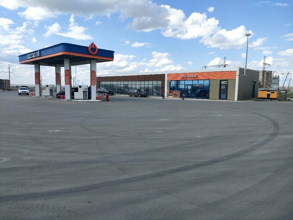 Benzin istasyonu Qazaq Oil, Aktöbe, foto