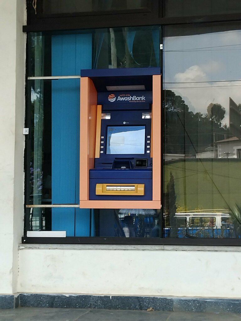 ATM'ler Awash Bank, Addis Ababa, foto