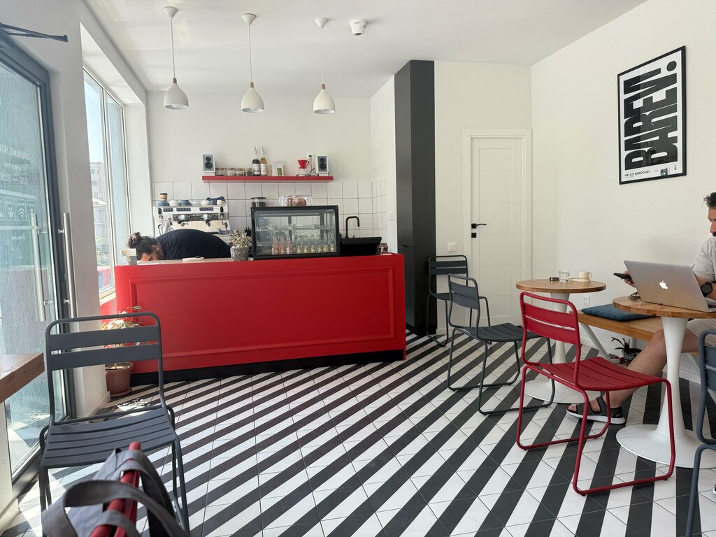 Kahve dükkanları Hov, Erivan, foto