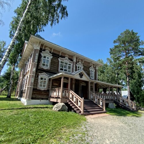 Müzeler ve sanat galerileri Историко-архитектурный комплекс Андреевская слобода, Belokuriha, foto