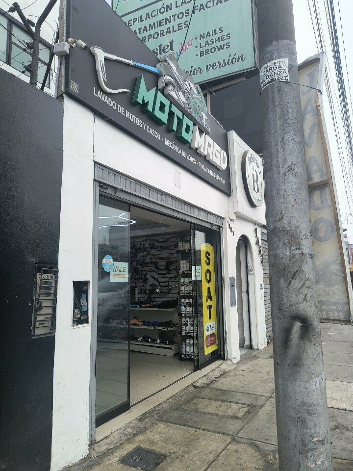 Motosiklet yedek parçaları Moto Mago, Lima, foto