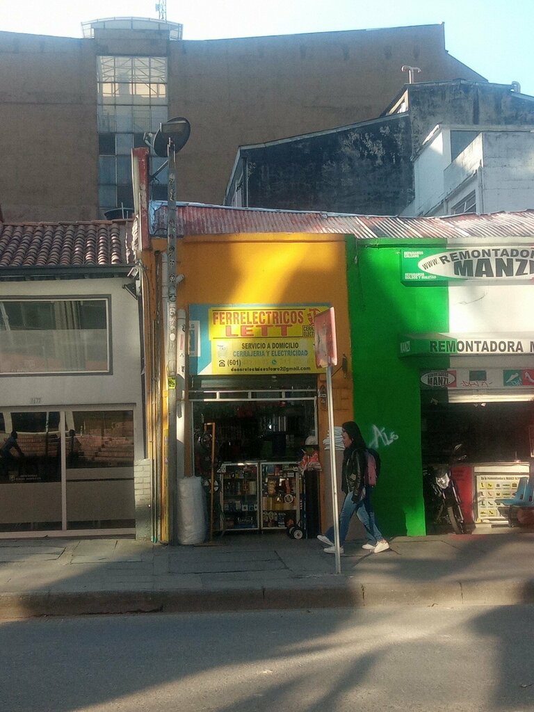 Elektronik eşya mağazaları Ferrelectricos Lett, Bogota, foto