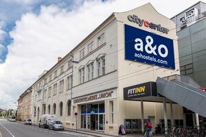 A&o Salzburg Hauptbahnhof (Fanny-von-Lehnert-Straße No:4, Wals-Siezenheim), pansiyonlar, hosteller  Salzburg'dan