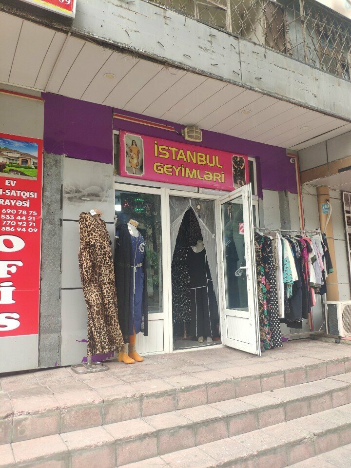 Giyim mağazası İstanbul geyimləri, Bakü, foto