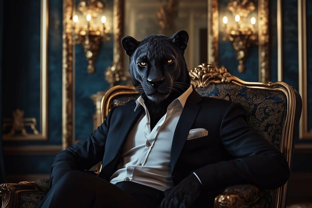 Restoran Black Panther Lounge, Prag, foto