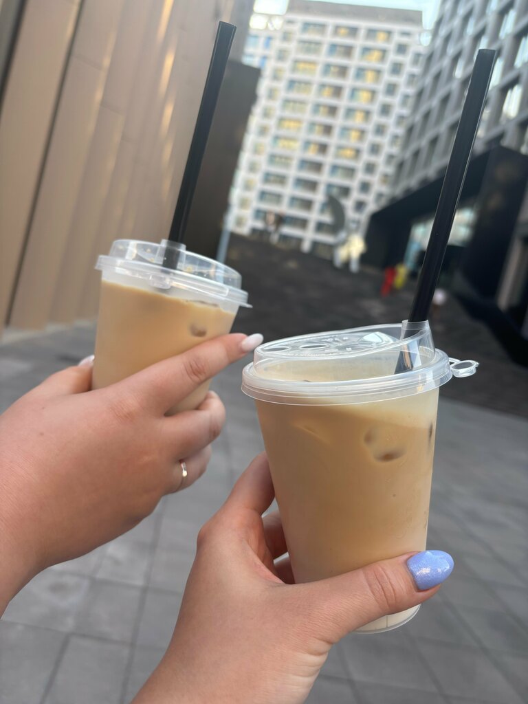 Kahve dükkanları Elmix coffee, Moskova, foto
