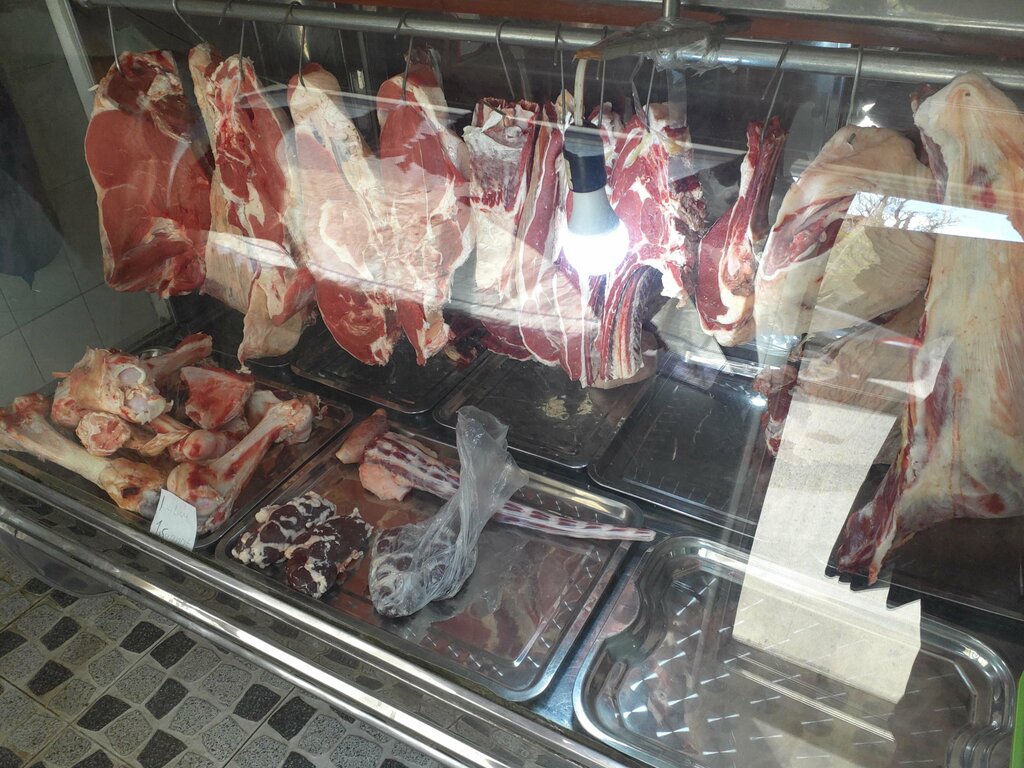 Kasap, şarküteri Butcher, Bakü, foto