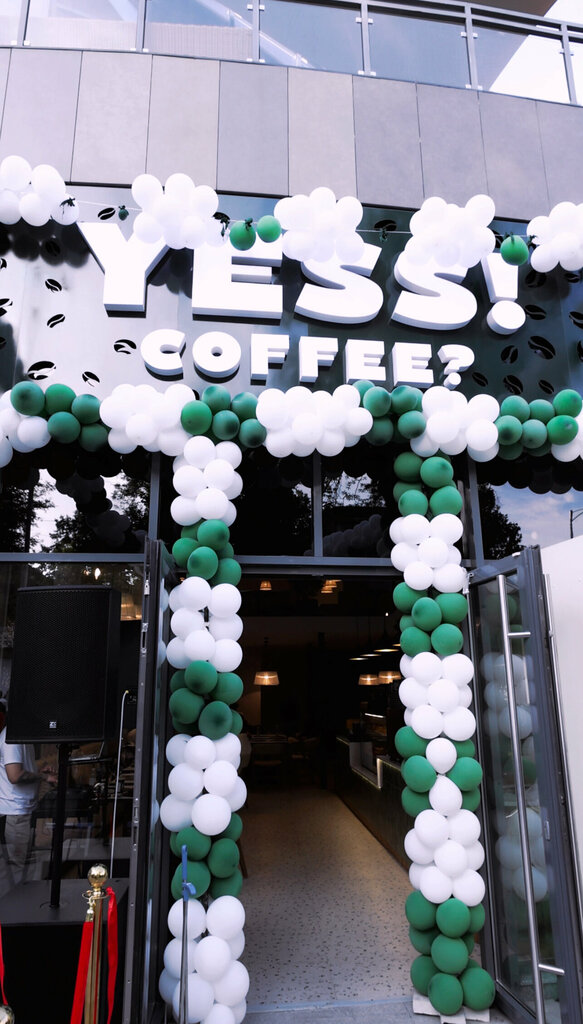 Kahve dükkanları Yess! Coffee, Taşkent, foto