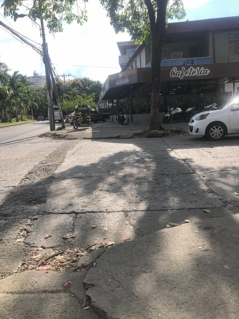 Kahve dükkanları Highway 34, Cali, foto