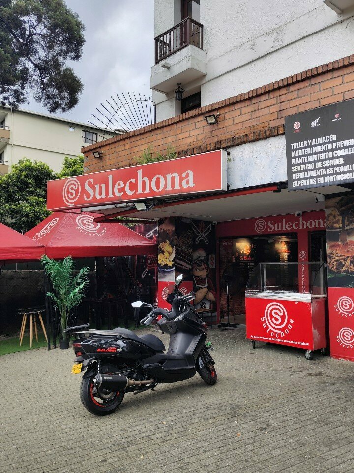 Fast food Sulechona, Medellin, foto