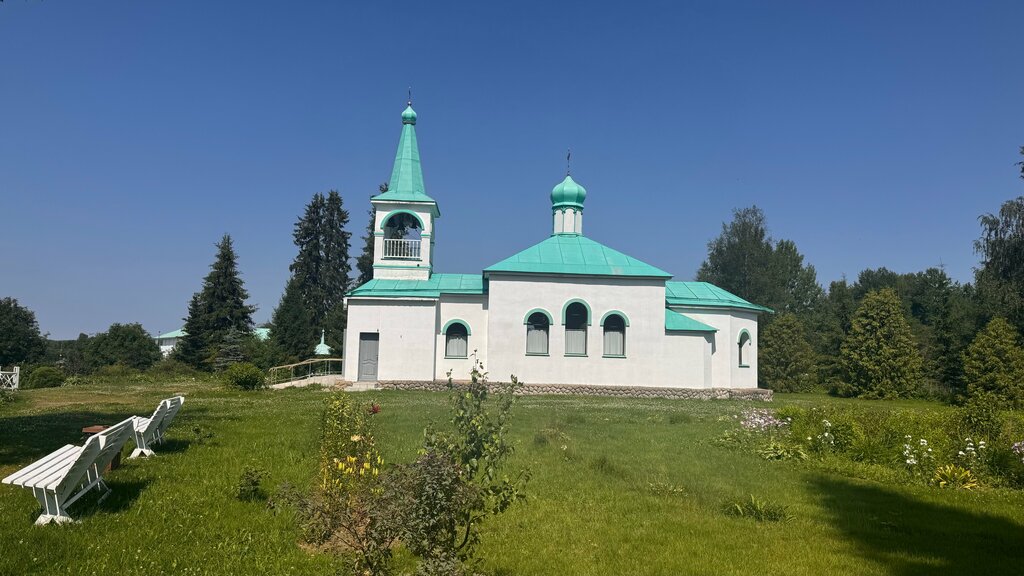 Dini dernekler Пирозерский скит Покрово-Тервенического женского монастыря, Saint‑Petersburg ve Leningradskaya oblastı, foto