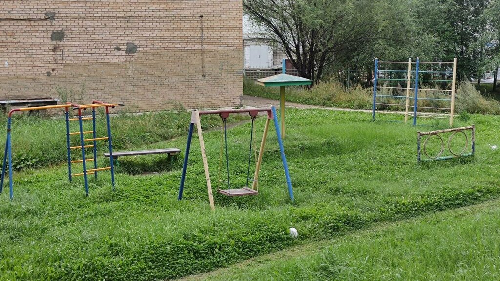 Oyun alanı Playground, Tynda, foto