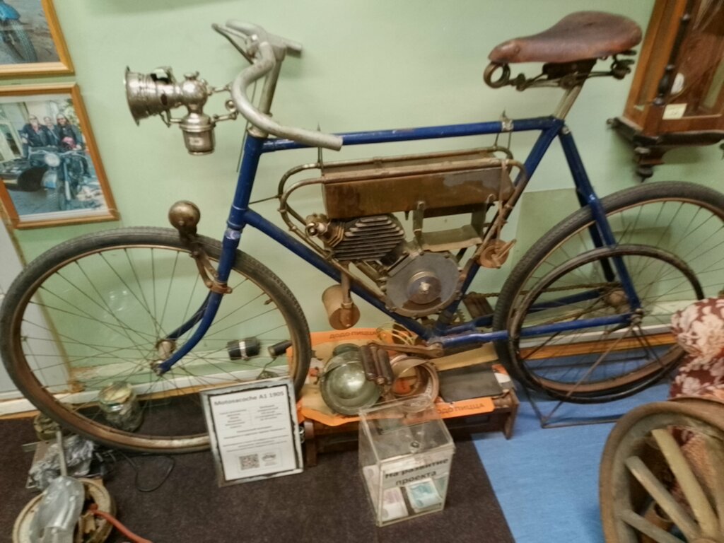 Müzeler ve sanat galerileri Музей истории мотоциклов Мотораритет, Saint‑Petersburg, foto