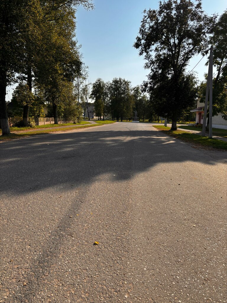 Anıt, heykel В.И. Ленин, Vitebskaya oblastı, foto