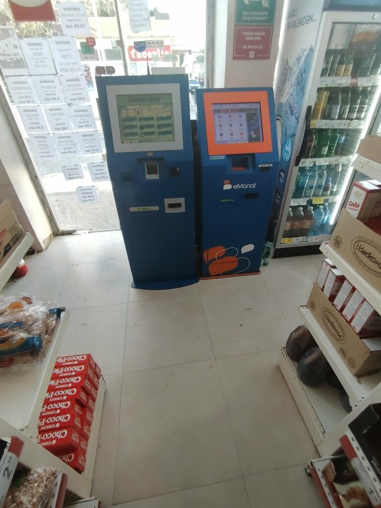 Ödeme terminali GoldenPay, Bakü, foto