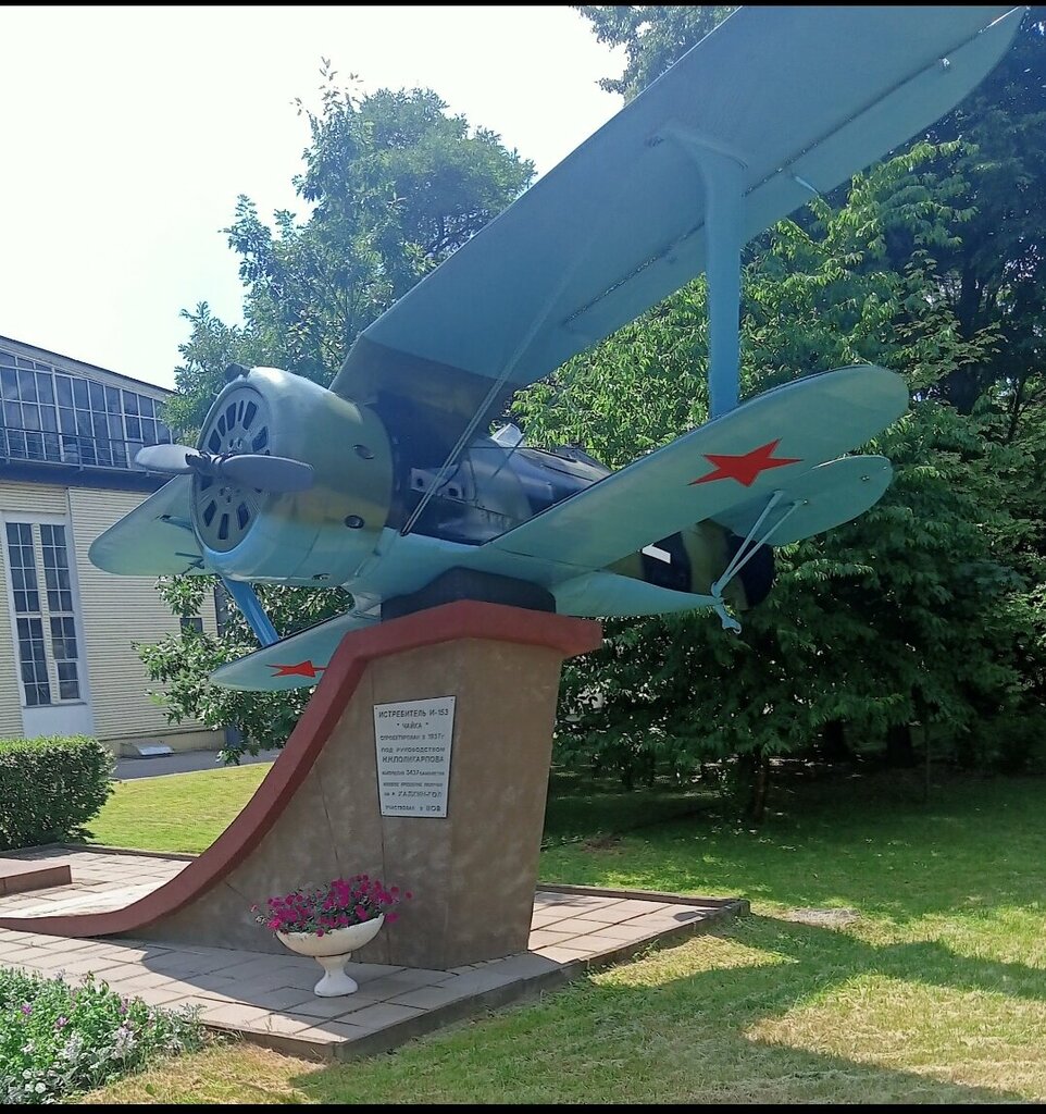 Teknoloji anıtı Самолëт И-153 Чайка, Moskova, foto