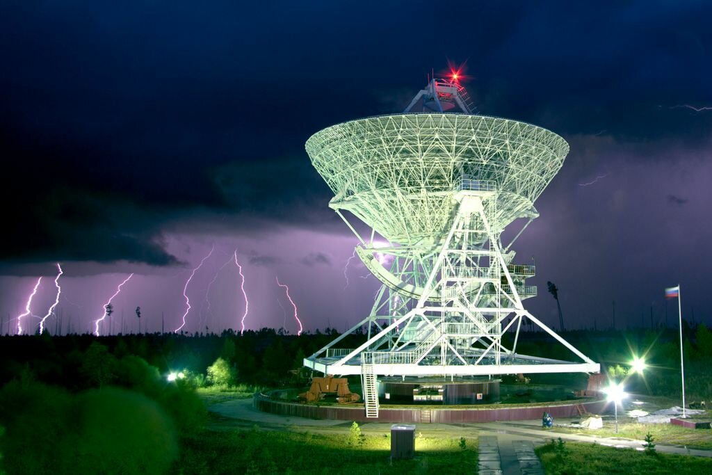 Gözlemevi Solar wind, Buriatya, foto