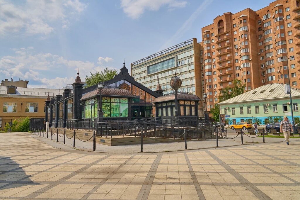 Gıda pazarı Interregional fair, Moskova, foto