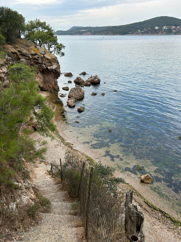 Piknik alanı Dil Burnu Tabiat Parkı Piknik Alanı, Adalar, foto