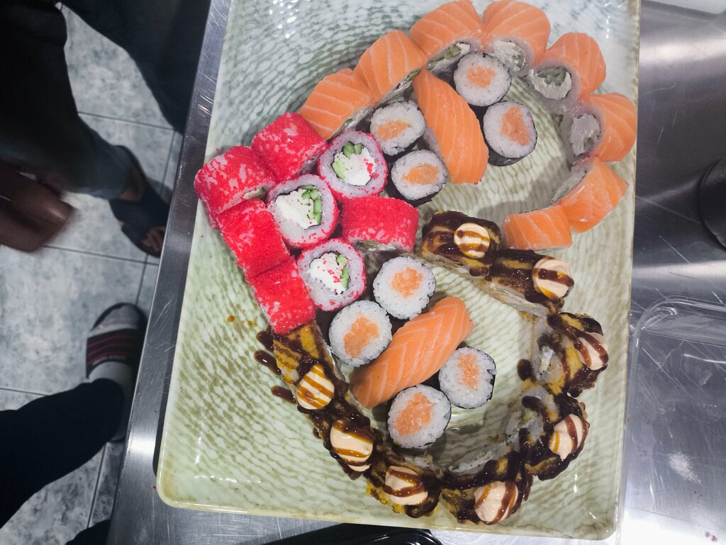 Suşi restoranı Sushi Panda, Nemengan, foto