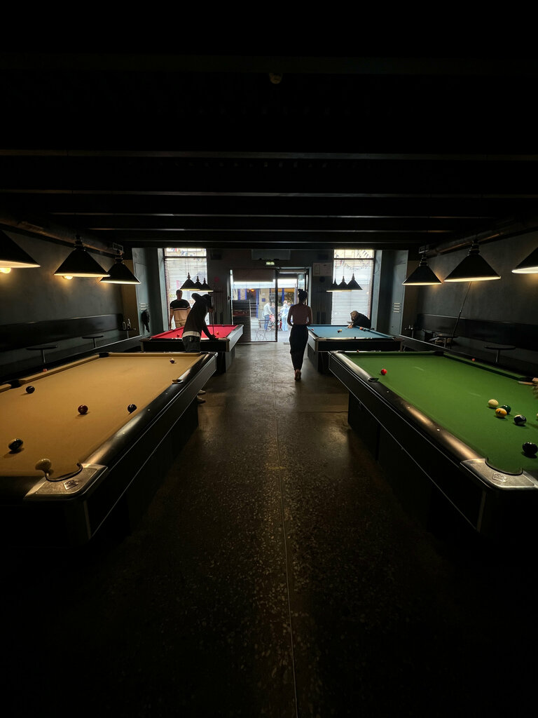 Bilardo salonları Krugly Shar, Moskova, foto