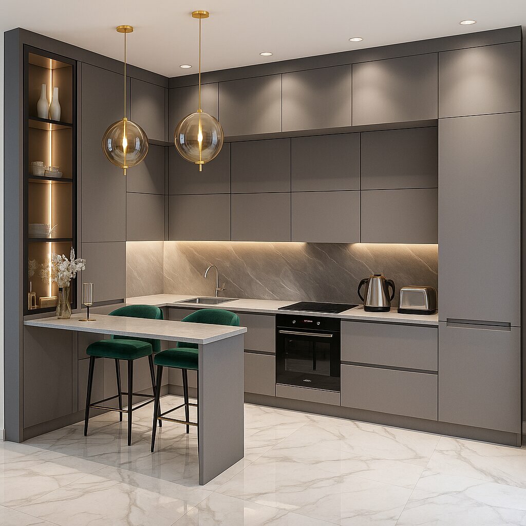 Mutfak mobilyaları Element komforta, Novosibirsk, foto