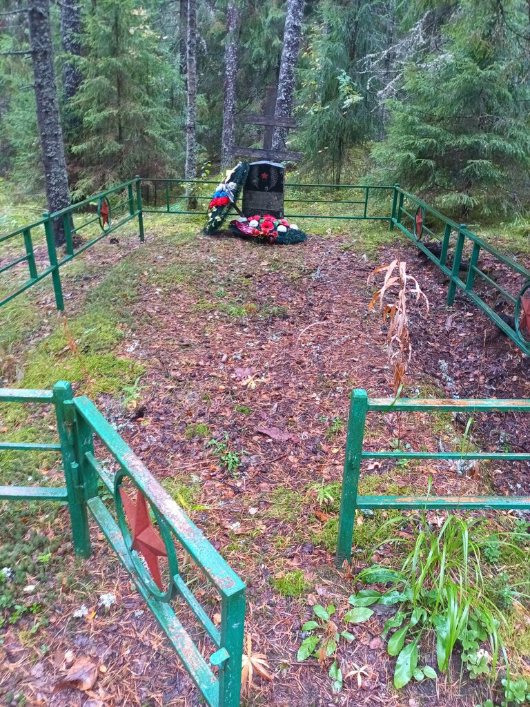 Anıt, heykel Братская могила № 36 советских воинов, павших в боях за Родину, Karelya, foto