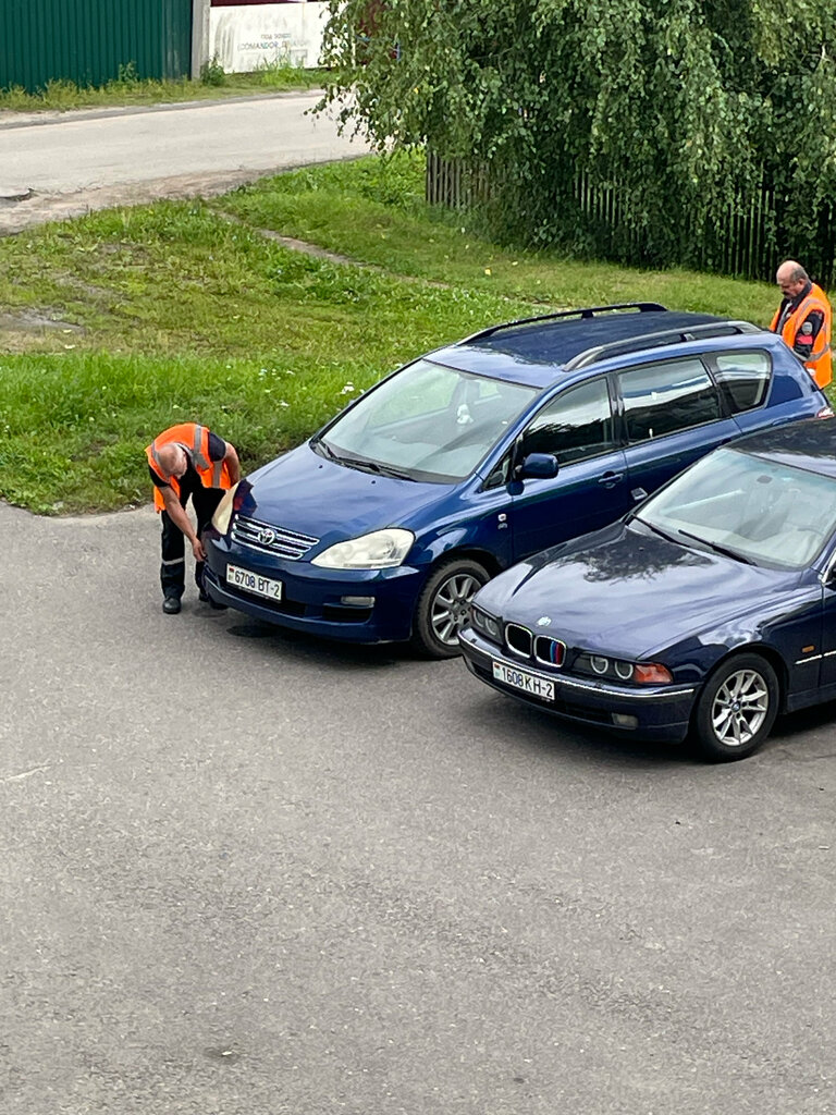 Demiryolları yönetimi ve bakımı Putevaya Mashinnaya Stantsiya № 78 Belorusskoy Zheleznoy Dorogi Erup, Orsha, foto