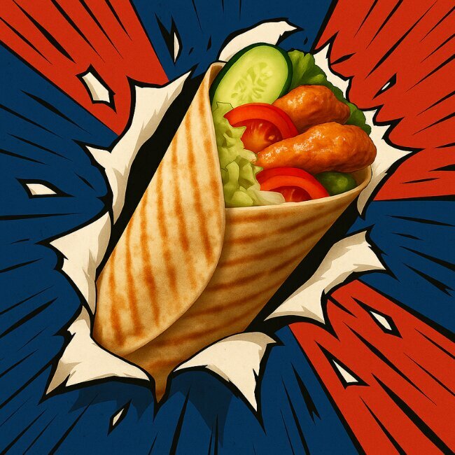 Fast food Doner Walk, Tomsk, foto