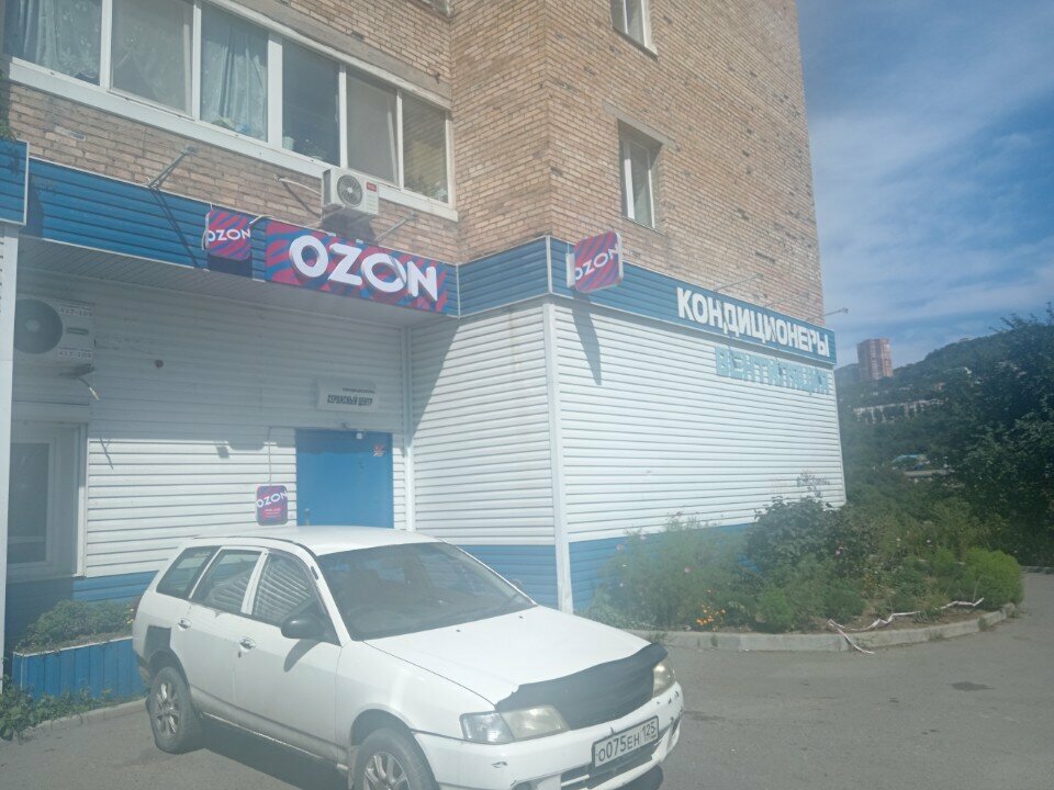 Teslimat noktası Ozon, Vladivostok, foto