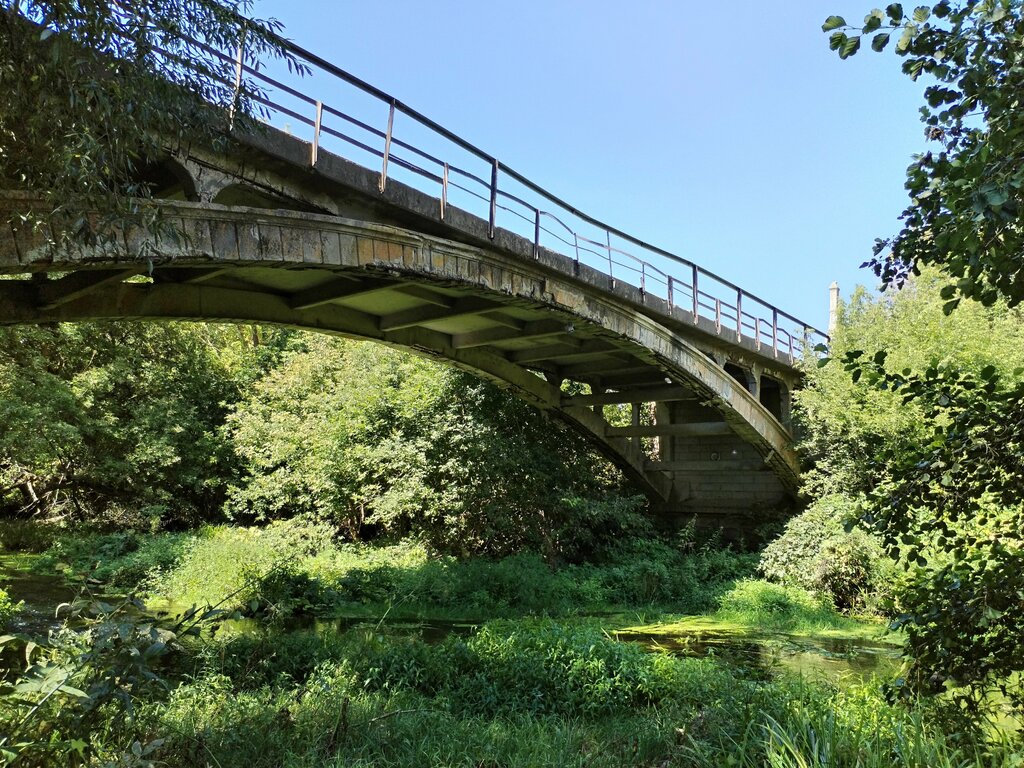Turistik yerler Поповский мост 1913 года, Saratovskaya oblastı, foto