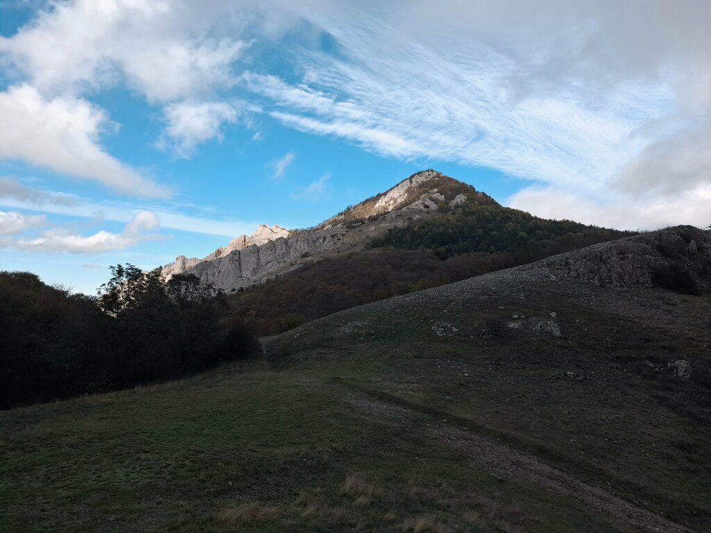 Dağ geçidi Перевал Калистон-Богаз, Kırım Cumhuriyeti, foto