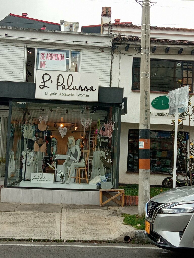 Giyim mağazası L'pelusa paty, Bogota, foto