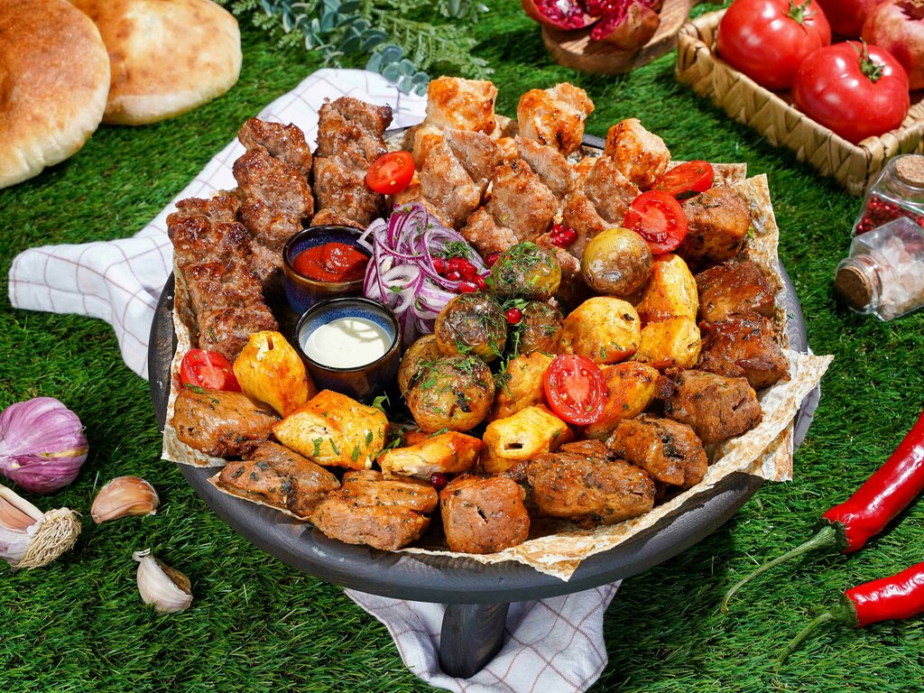 Kafe Mir Shashlika, Moskova, foto