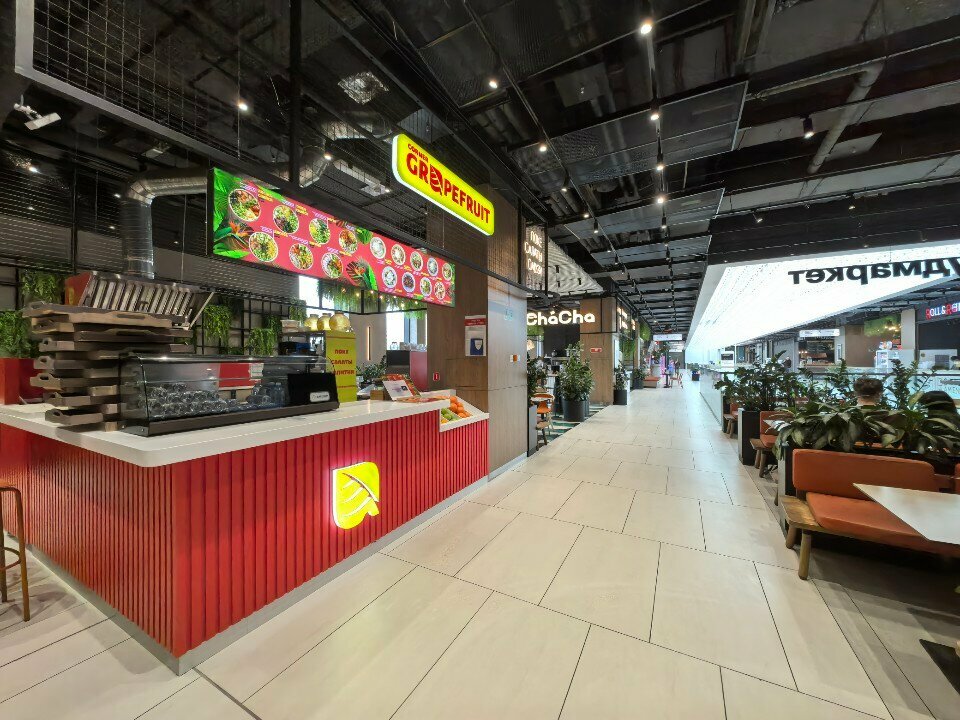 Fast food Corner Grapefruit, Moskova, foto