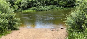Beach (munitsipalnoye obrazovaniye Smolensk, Leninskiy rayon), plaj  Smolensk'ten