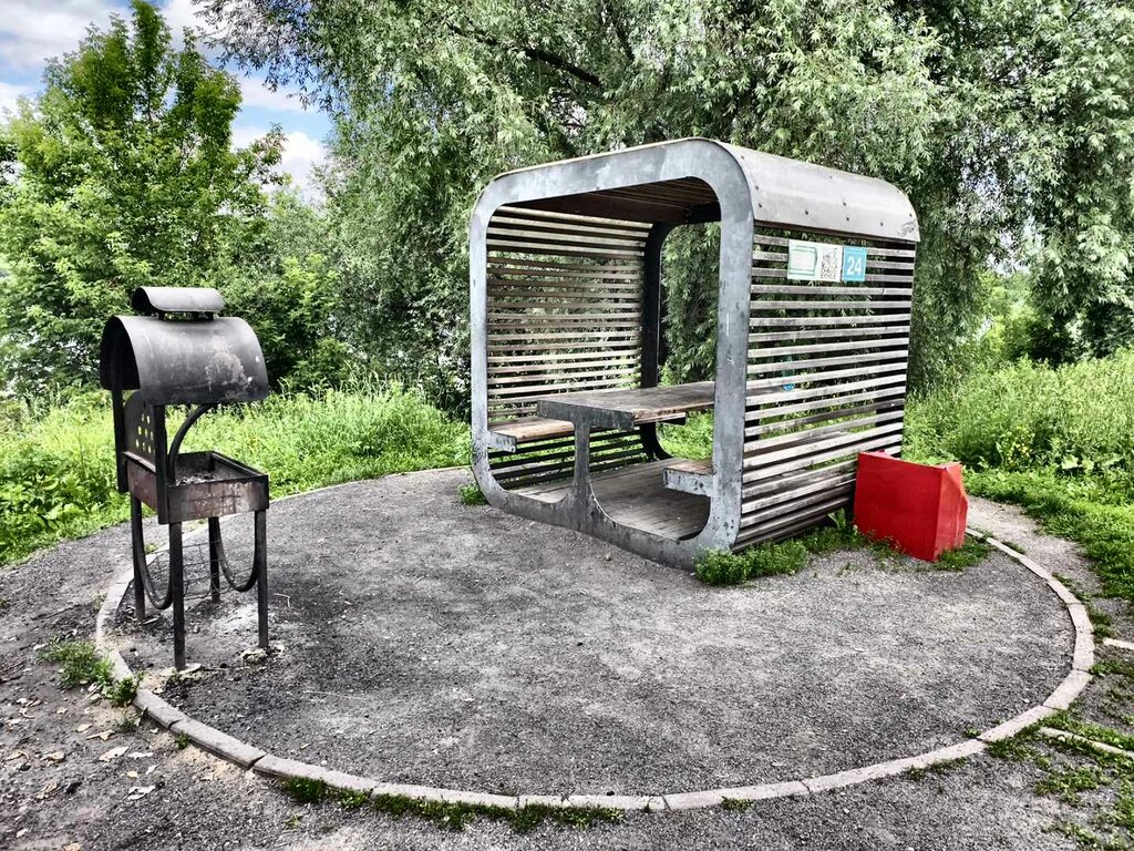 Mangal veya barbekü alanı Беседка № 24, Moskova, foto