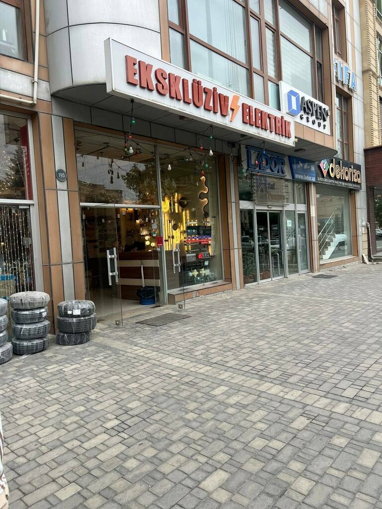 Elektronik eşya mağazaları Eksklüziv Elektrik, Bakü, foto