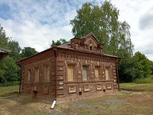 Дом Семёна Атеева (Kirov Region, Yaranskiy rayon, Nikolskoye selskoye poseleniye, derevnya Ognetovo), turistik yerler  Kirovskaya oblastından