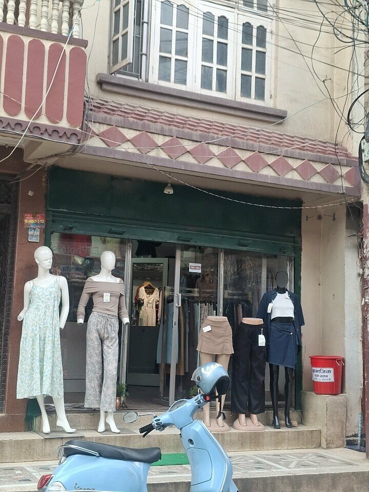 Giyim mağazası Ladies clothes, Katmandu, foto
