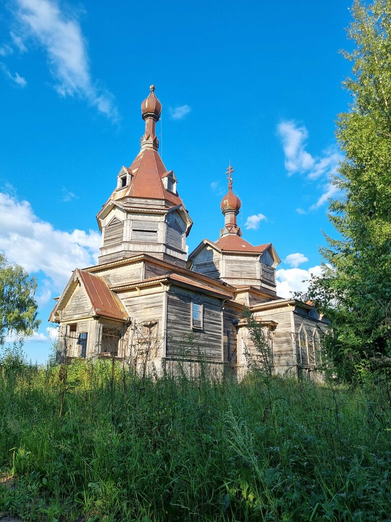 Ortodoks kiliseleri Церковь иконы Божией Матери Всех скорбящих Радость, Karelya, foto