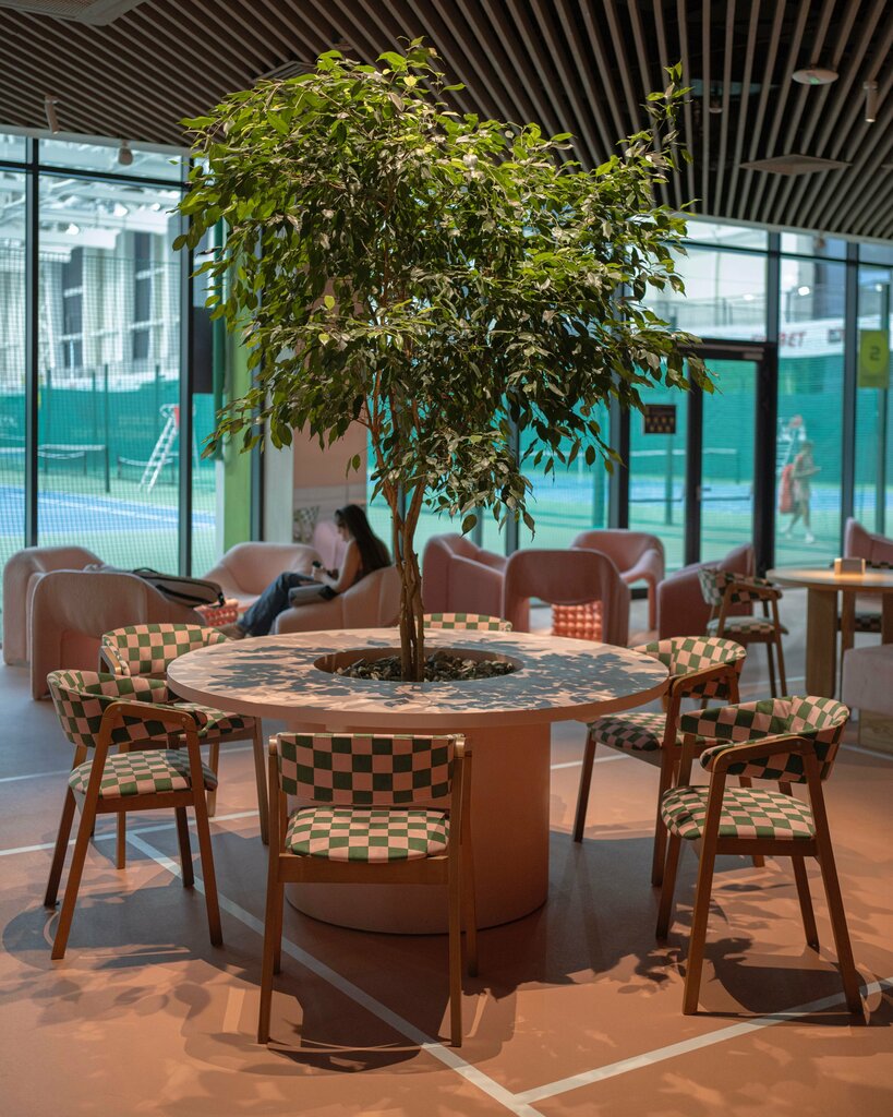 Kafe La Raquette Cafe, Moskova, foto