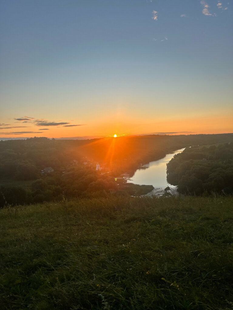 Doğa Вязовский перекат, Tulskaya oblastı, foto